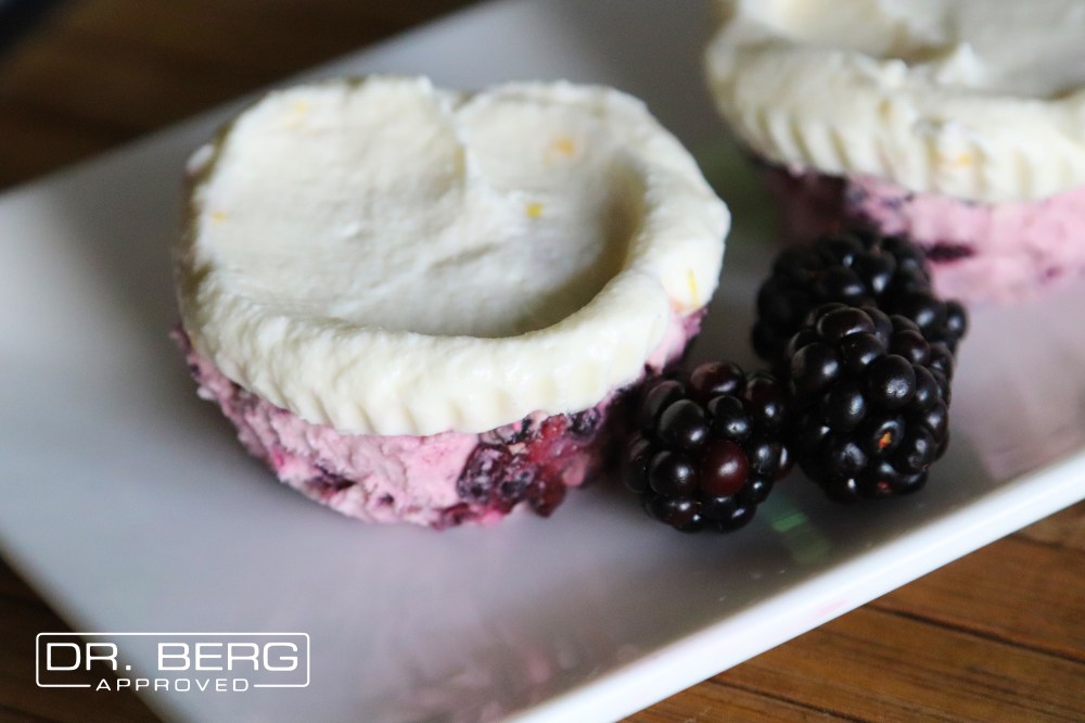 Lemon Cream and Blackberry Fat Bombs - Dr. Berg