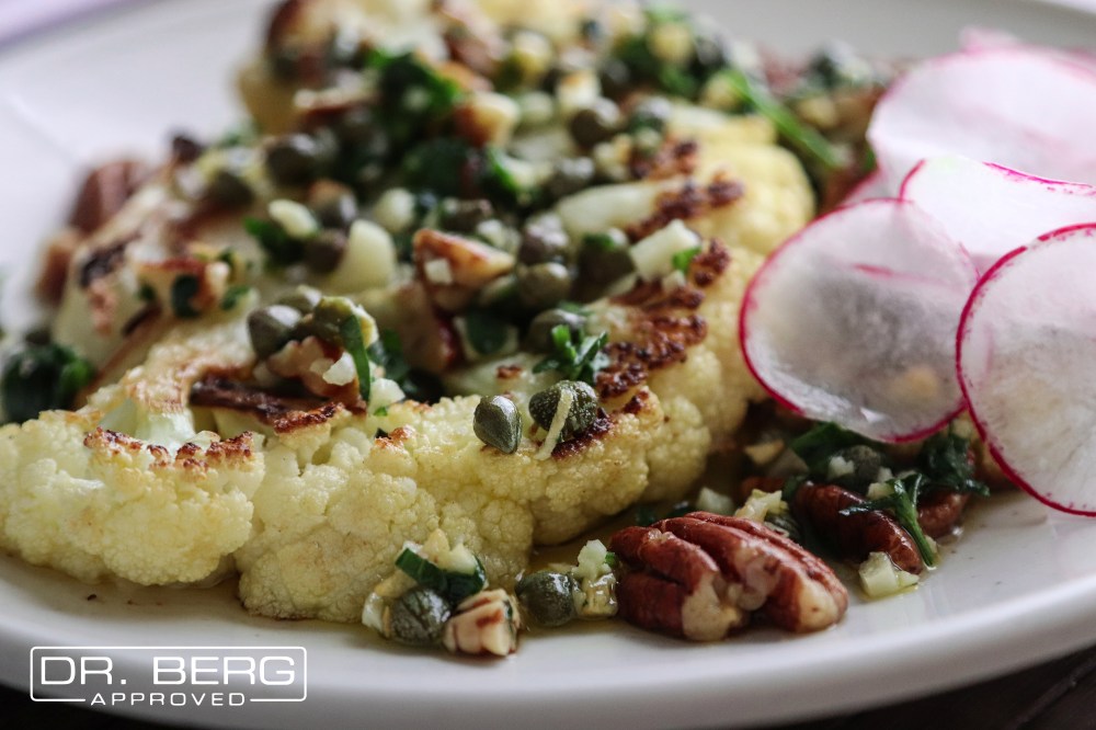 Vegan Cauliflower Steaks - Dr. Berg
