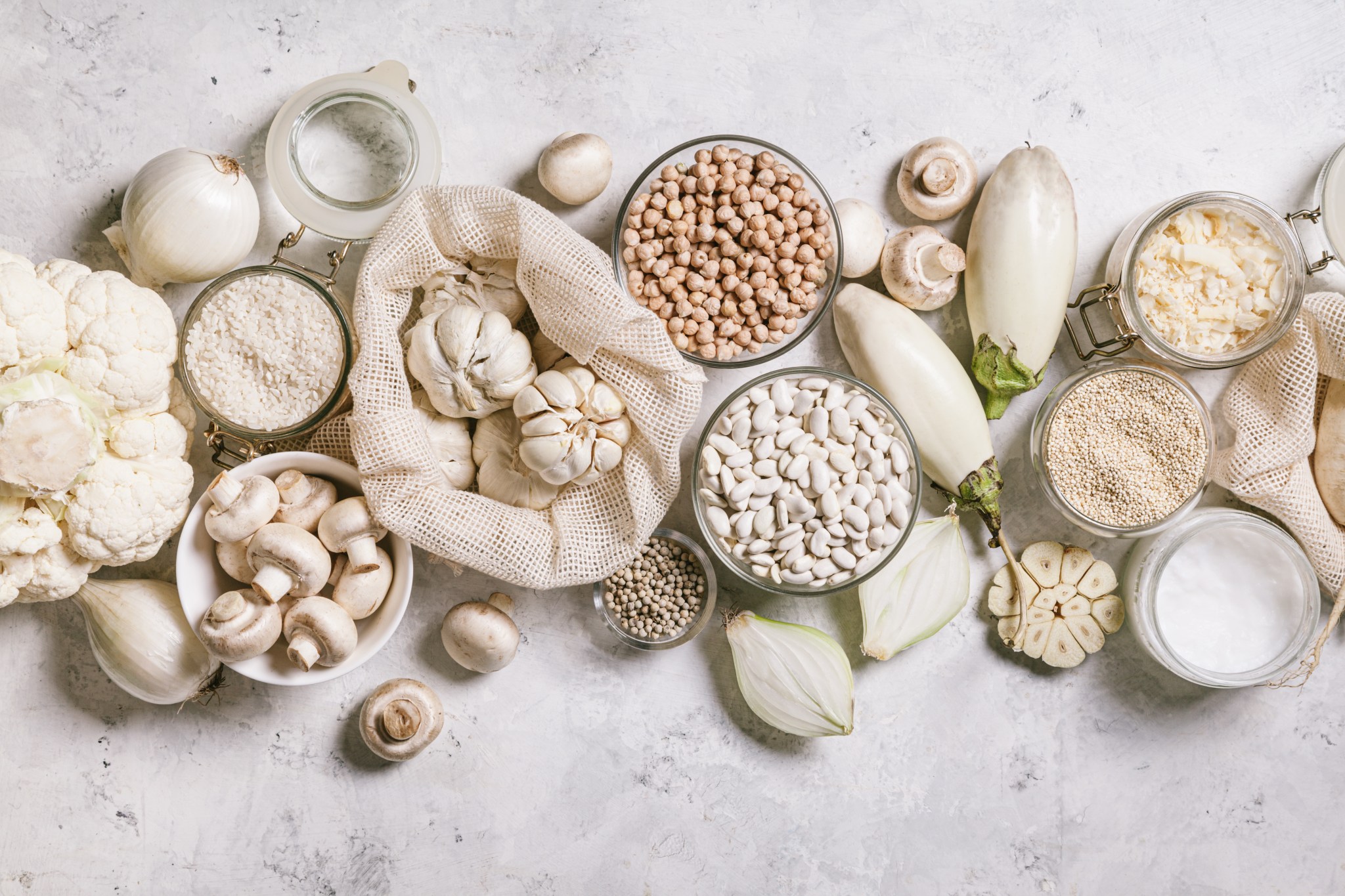 White Foods: Expert List to Eat & Skip | Dr. Berg